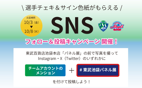 東武百貨店池袋本店でパネル展開催！SNSキャンペーンを行います | 木下マイスター東京 公式サイト